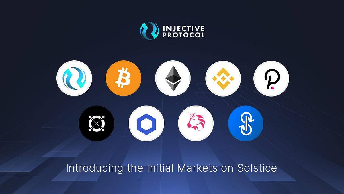 Introducing The Initial Markets On Solstice By Injective Labs Injective Medium