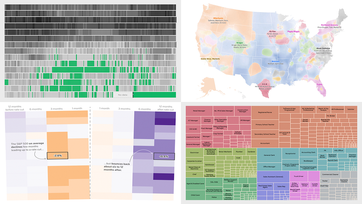 New Real-Life Data Visualization Examples — DataViz Weekly | by ...