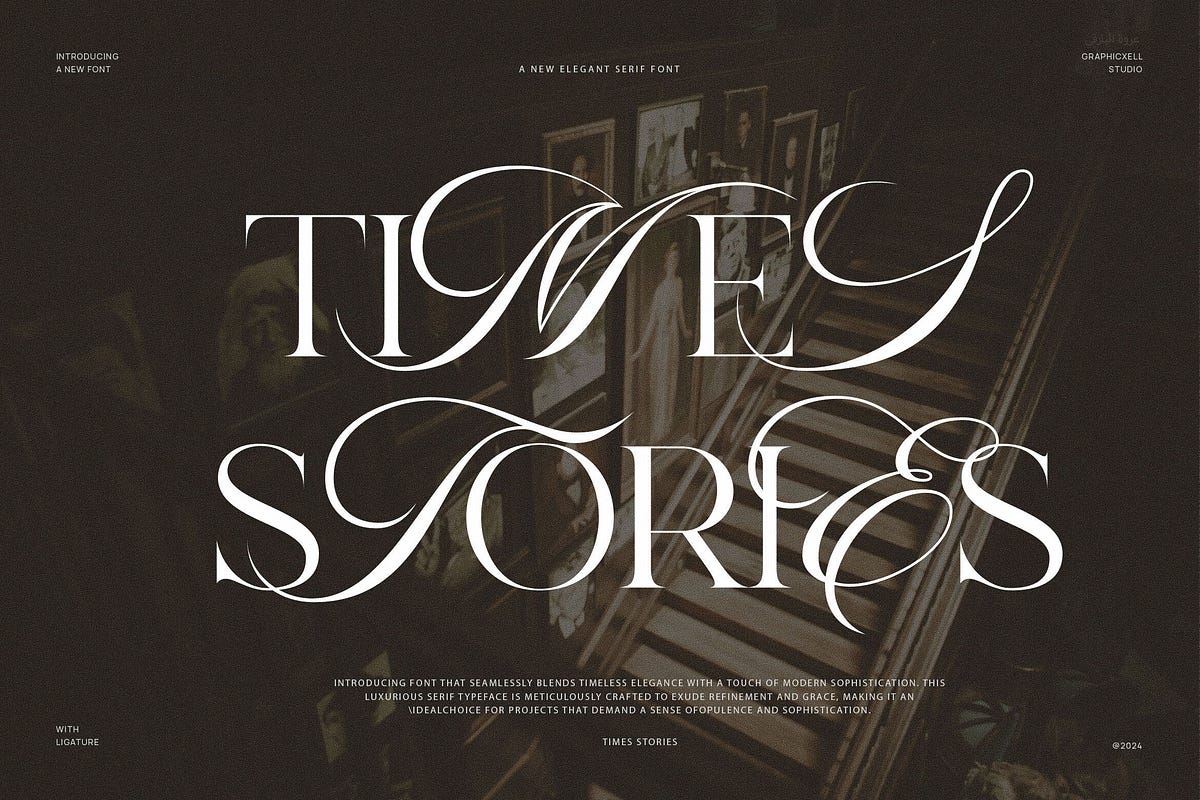 Times Stories Font - Miamirabilis - Medium