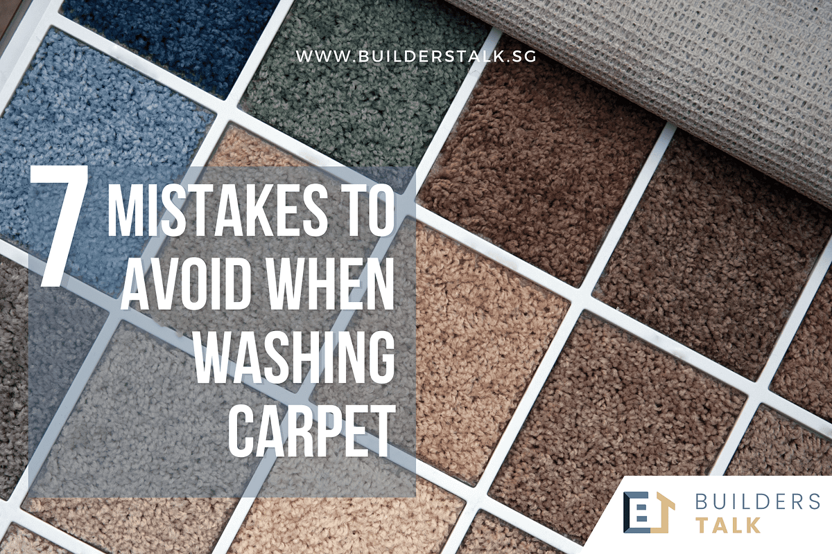 7 Mistakes You Should Avoid When Washing Carpet | by Builders.sg | Medium