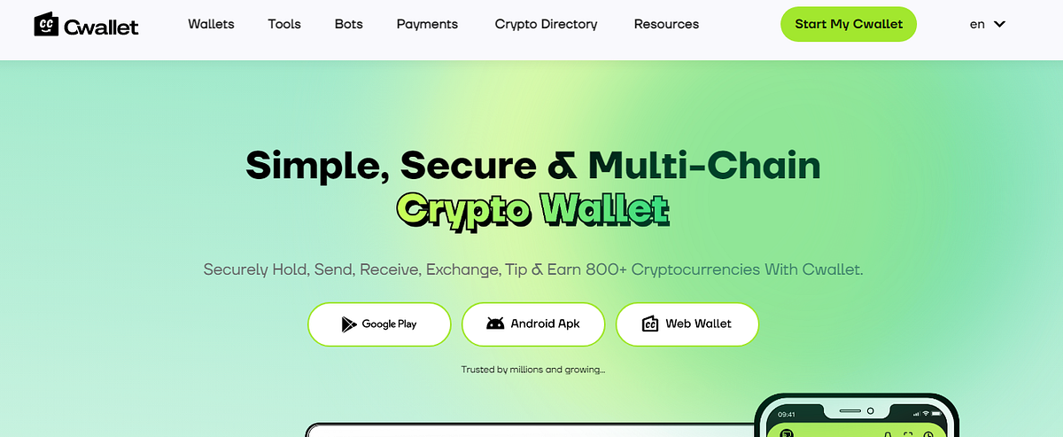 How to use the crypto wallet easily | Cwallet
