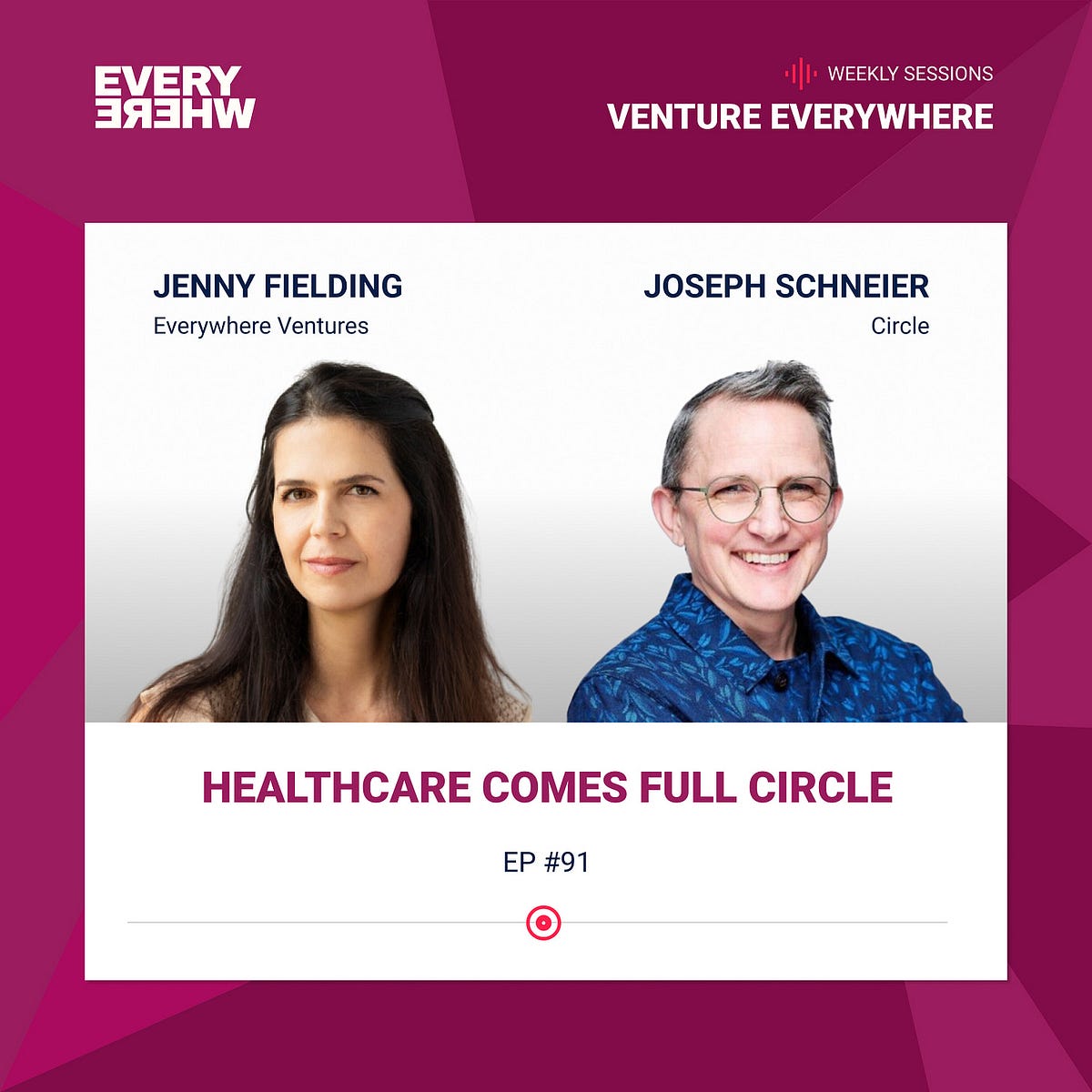 Venture Everywhere Podcast: Joseph Schneier with Jenny Fielding | by ...