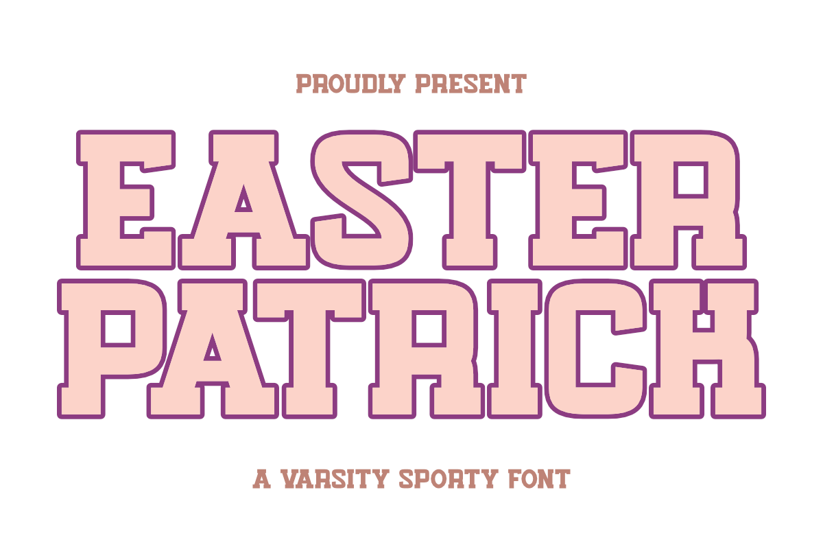 Easter Patrick Slab Serif Font | by Gracegrid | Apr, 2024 | Medium