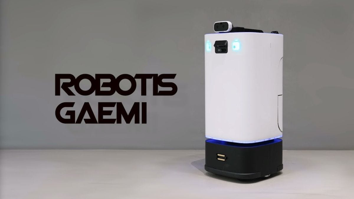 ROBOTIS GAEMI Indoor Service Robot Can Deliver Goods In Residential Complexes & Offices - Jozeph ...