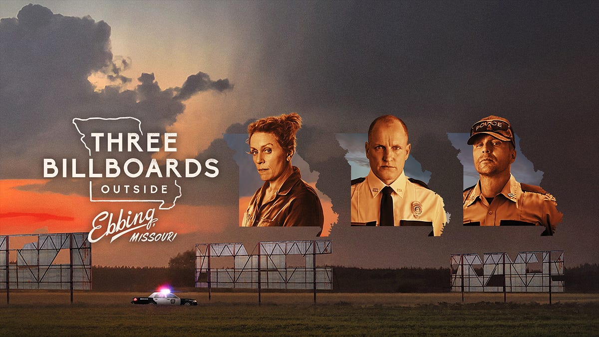 Three Billboards Outside Ebbing, Missouri (2017) — Reflections | by ...