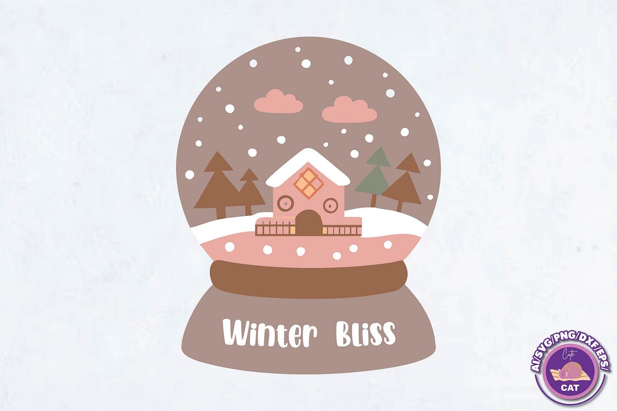 Winter Bliss, Christmas Boho SVG PNG Free | by Celestialchime | Sep ...