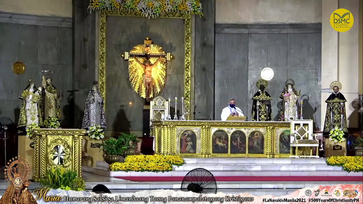 UST ANGELICUM COLLEGE COMMEMORATED THE FEAST OF THE HOLY ROSARY LA ...