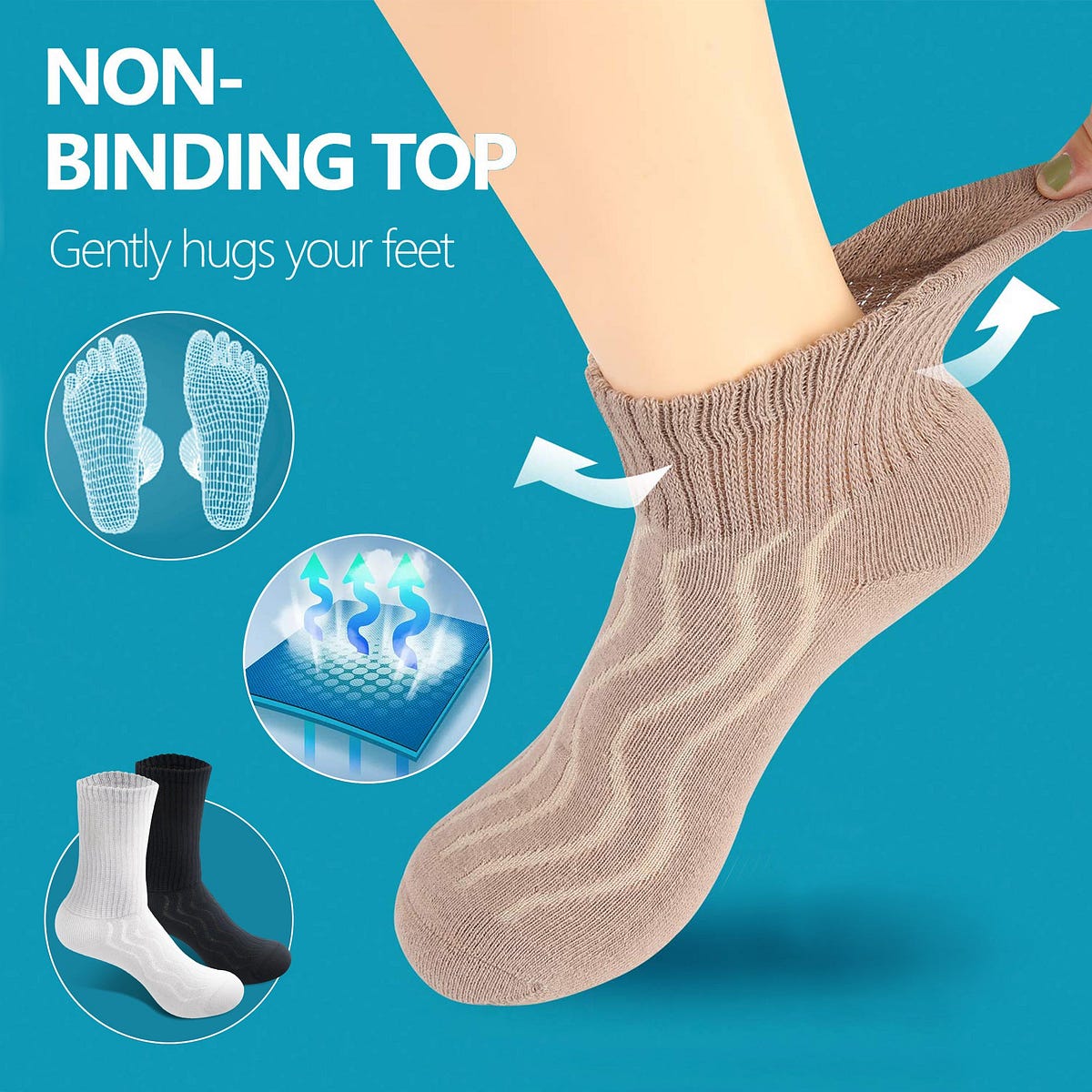 Stay comfortable and stylish with knee-length bamboo socks: A complete ...