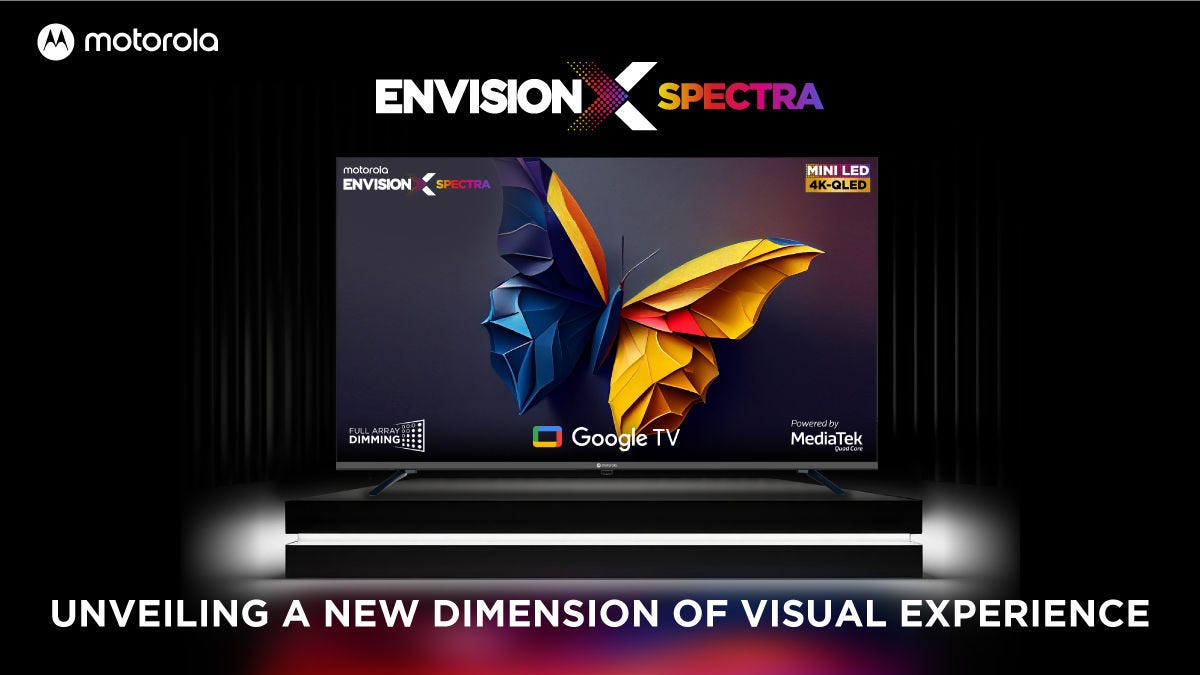 Dive into a World of Color with the Motorola EnvisionX Spectra Mini LED ...