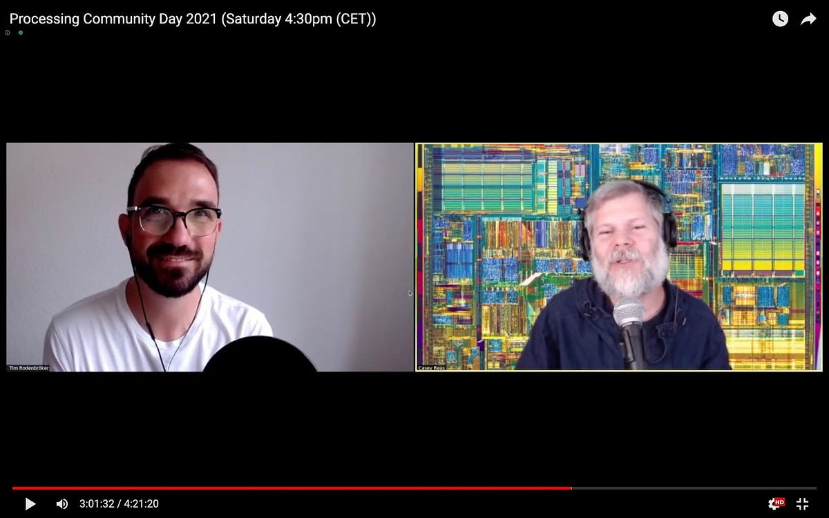 PCD2021. This year, on August 9, the Processing… | by Processing ...