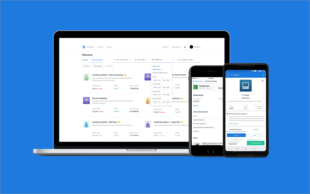 Introducing smallcase — Invest in ideas | by smallcase | Making ...