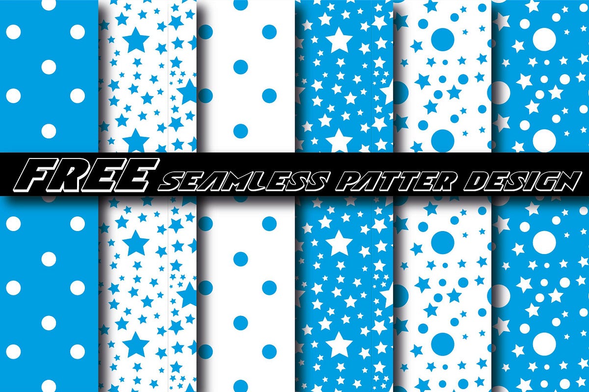 Free Seamless Pattern Design - Azuraaether - Medium