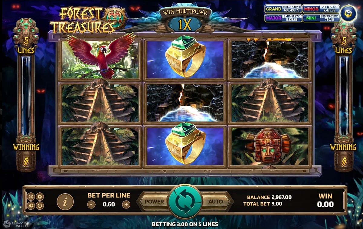 Forest Treasure Slot - Superslot - Medium