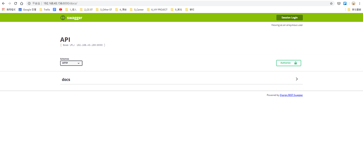 Swagger入門2django Rest Swagger 1 安裝django Rest Swagger By Pizza
