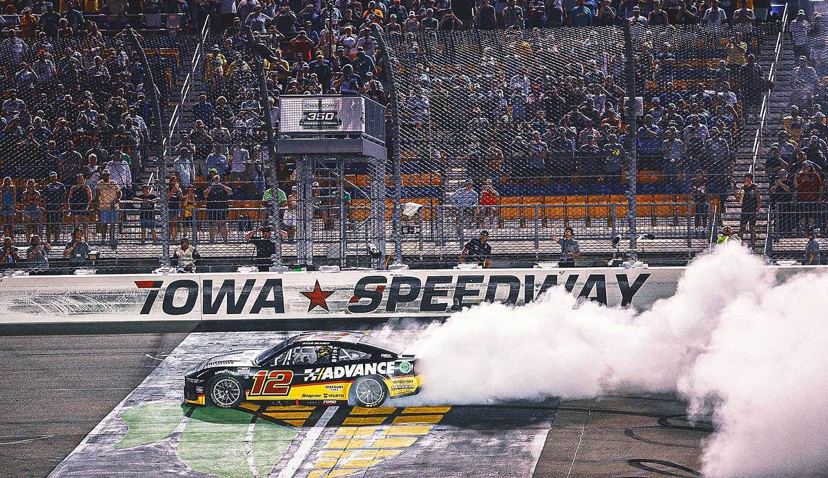 NASCAR takeaways: Ryan Blaney catches inaugural Mug race at Iowa | by ...