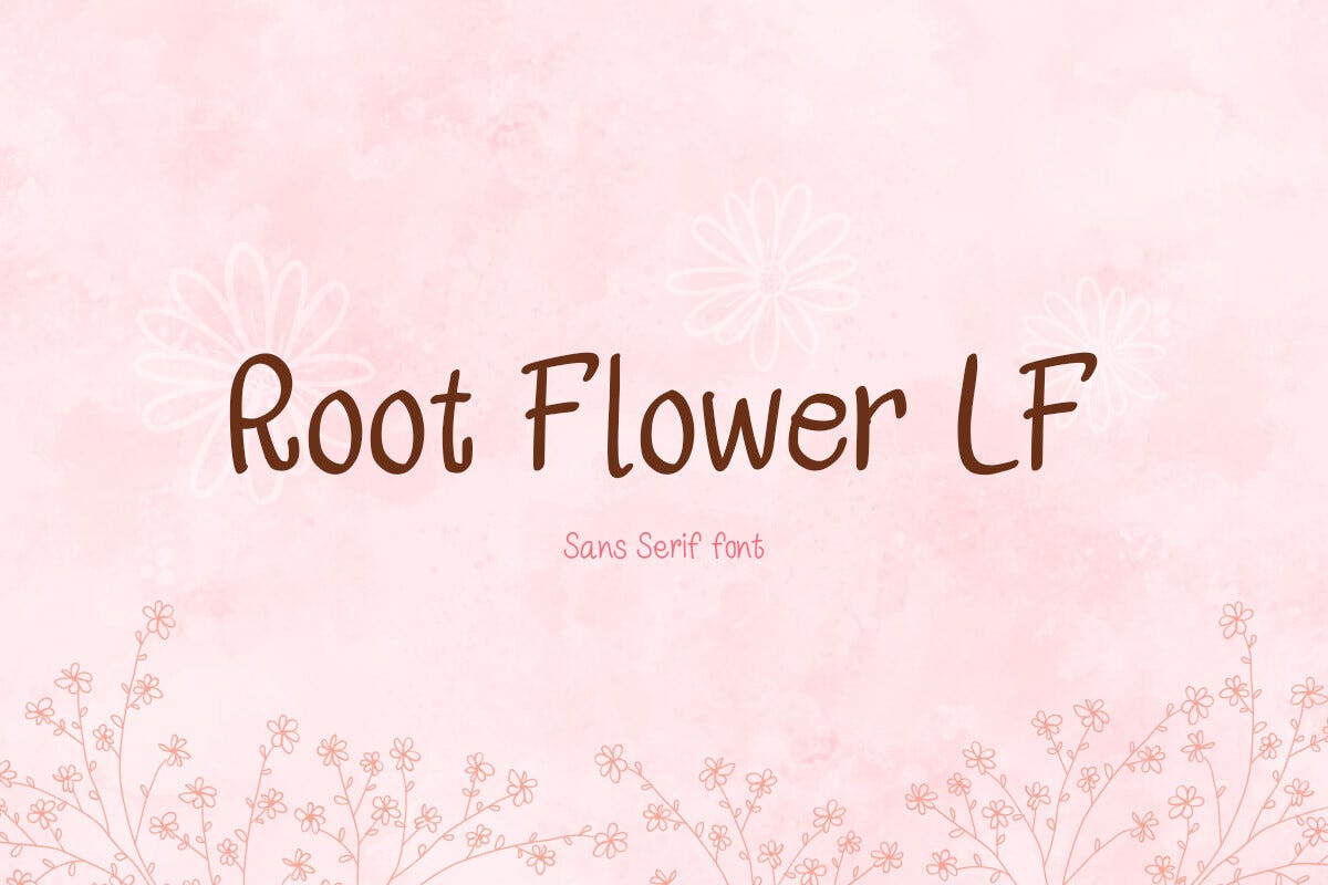 Root Flower Lf Font | by Graceglimmer | Apr, 2024 | Medium
