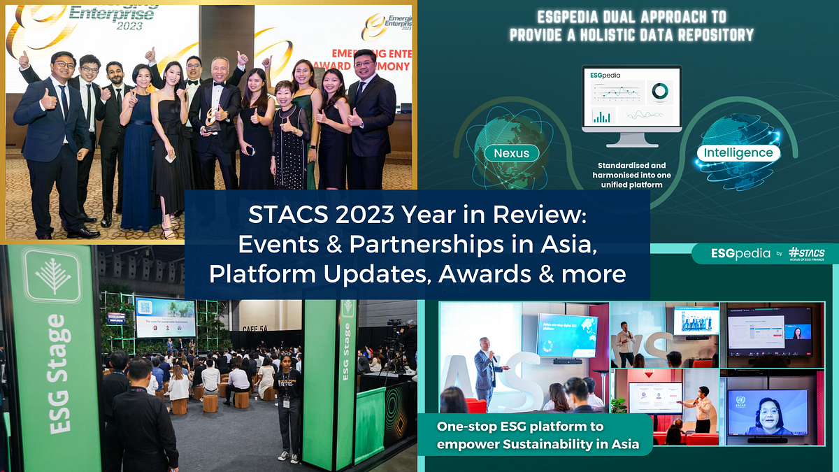 ESGpedia: 2023 Year in Review — Driving Sustainability in Asia — STACS Network | by ESGpedia ...