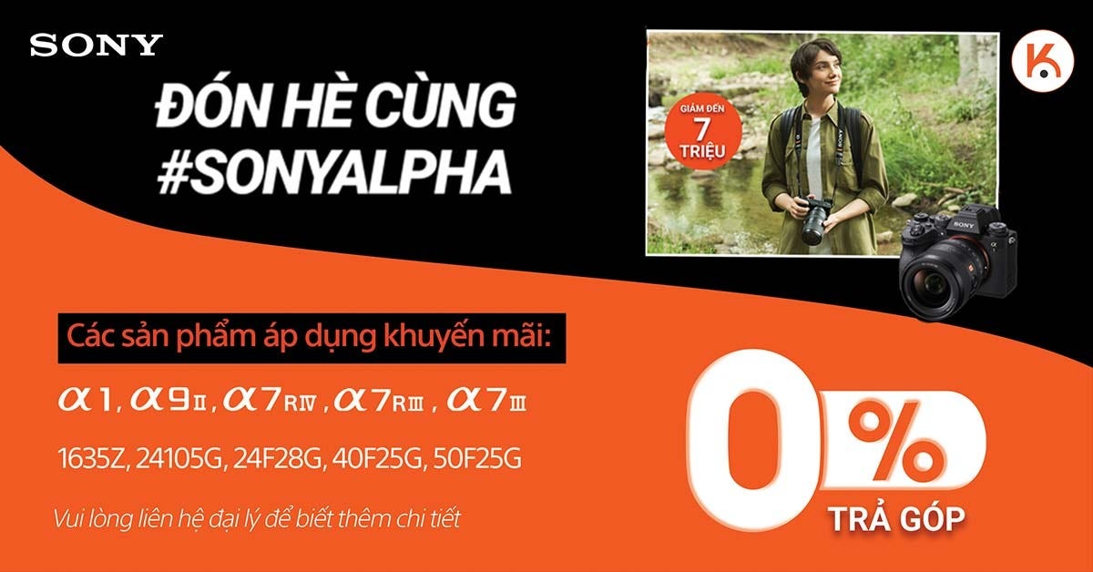 Welcoming summer with Sony Alpha — Get a discount | by Kyma Việt Nam ...