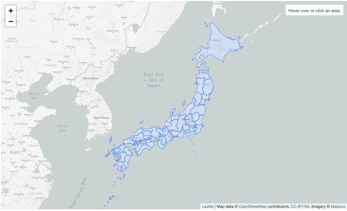 Reverse Geocoding Part 1 — Using Boundary Data with GeoJSON | by Kei Saito | learn data science