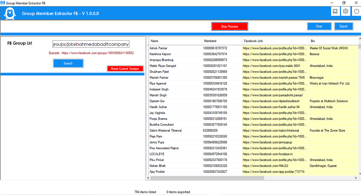 How to extract Facebook Group members in one click | by bhansalisoft ...