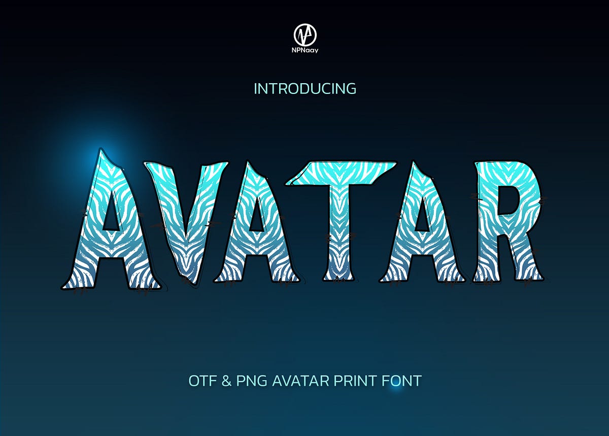 Avatar Font - Pixelpetal - Medium