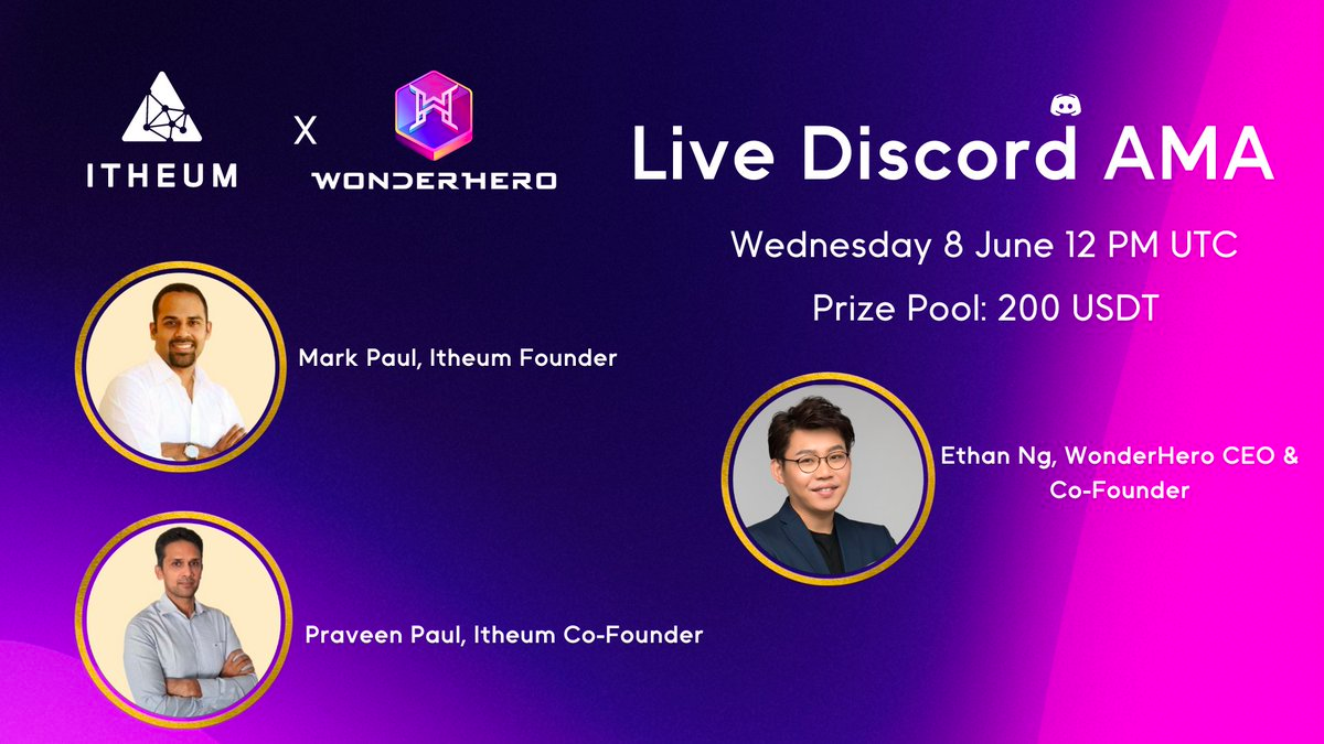 Itheum X WonderHero AMA Recap. Itheum hosted its most recent audio AMA… | by Itheum | Medium