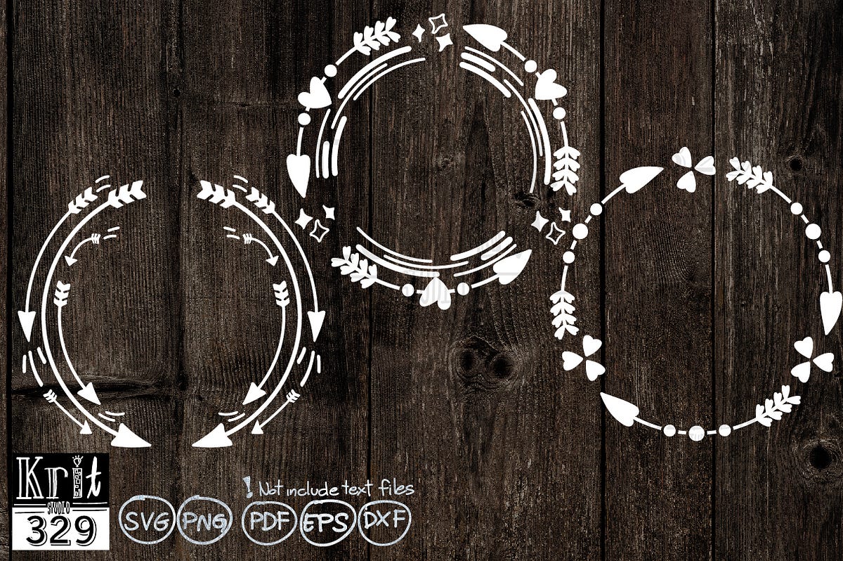 Arrow Wreath SVG Free Download | by Neonnomad | Medium