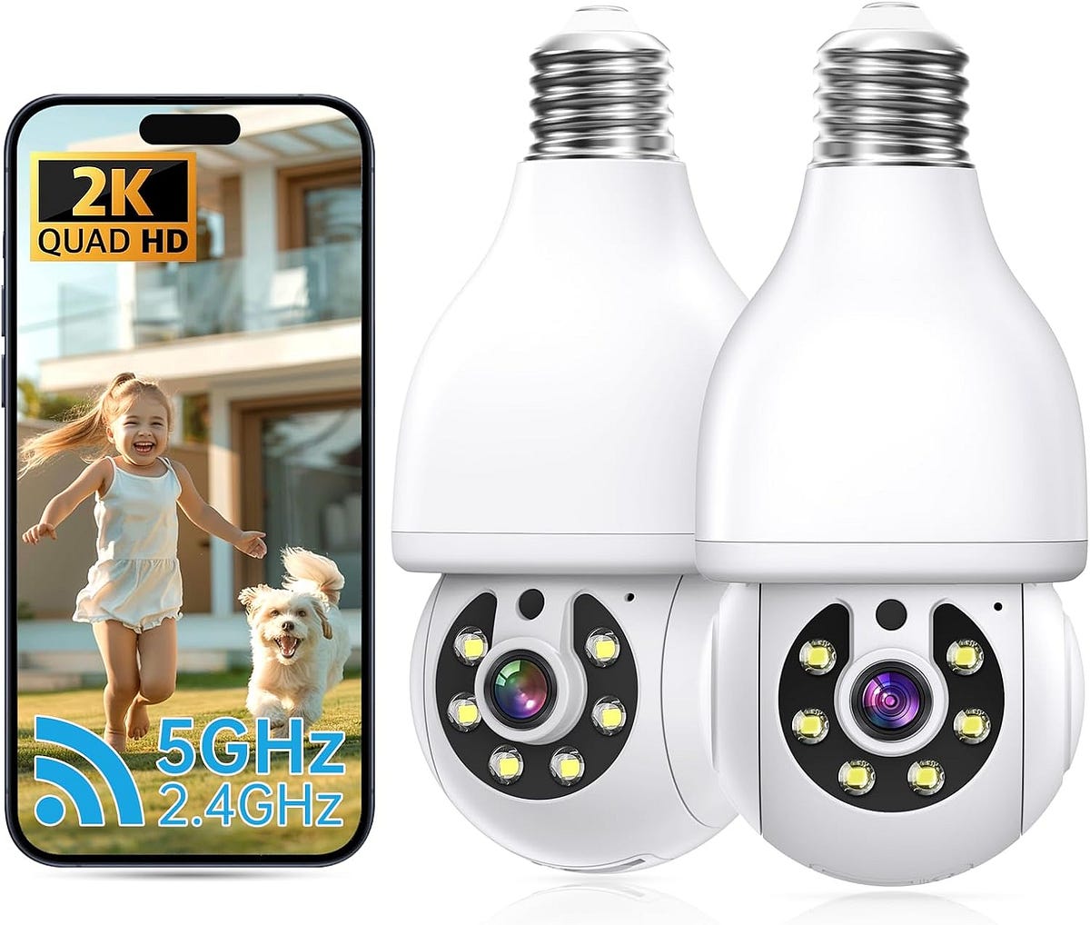 2K Light Bulb Security Camera Review: A Comic’s Perspective | by Smart ...