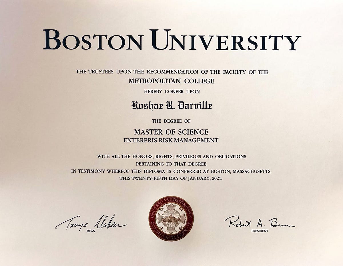 Fake Certificate from Boston University Template - Fillabledocs Cc - Medium