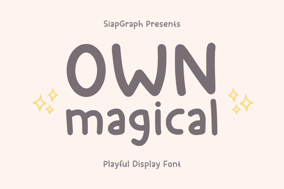 Own Magical Font - Mindmason - Medium