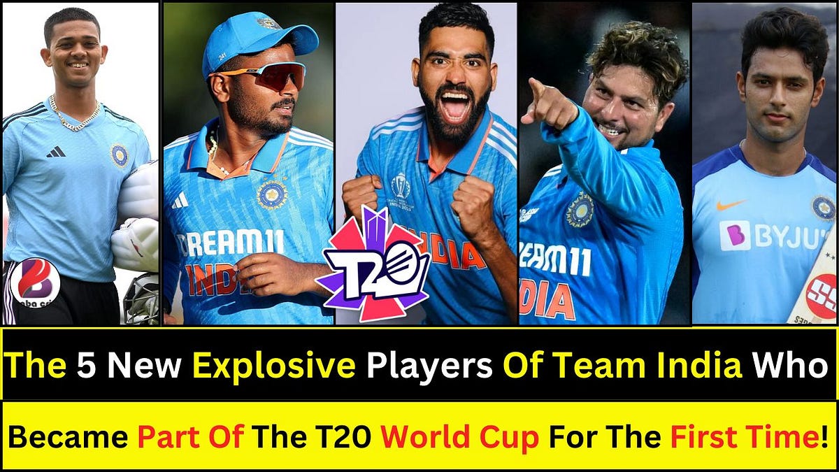 The 5 New Explosive Players Of Team India Who Became Part Of The T20 ...