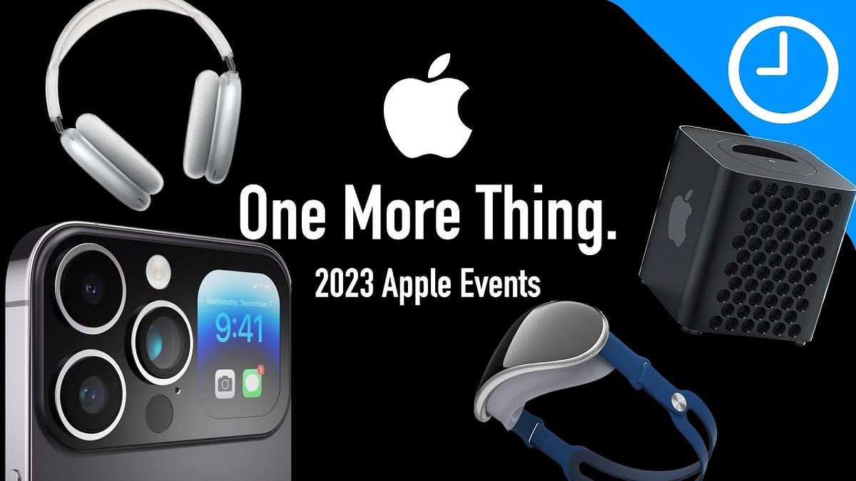 Apple’s Plans for 2023. Which Products And When? | by Youssef Mohamed ...