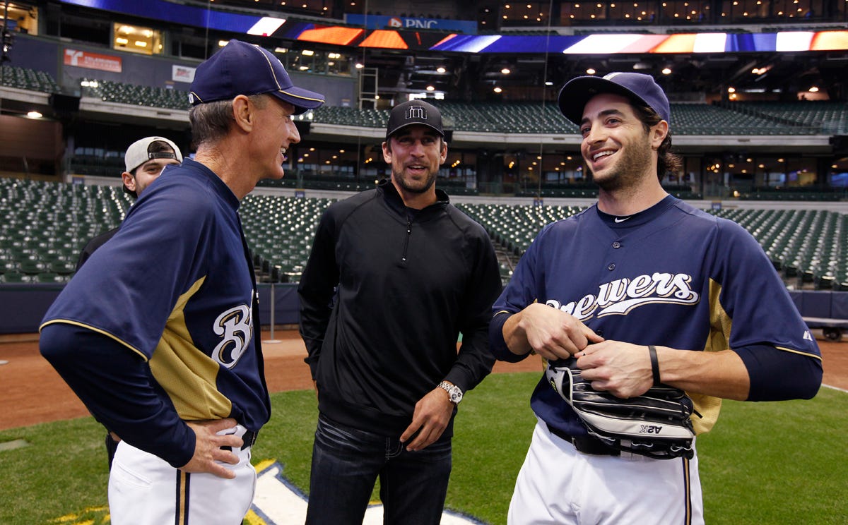 Ryan Braun Aaron Rodgers