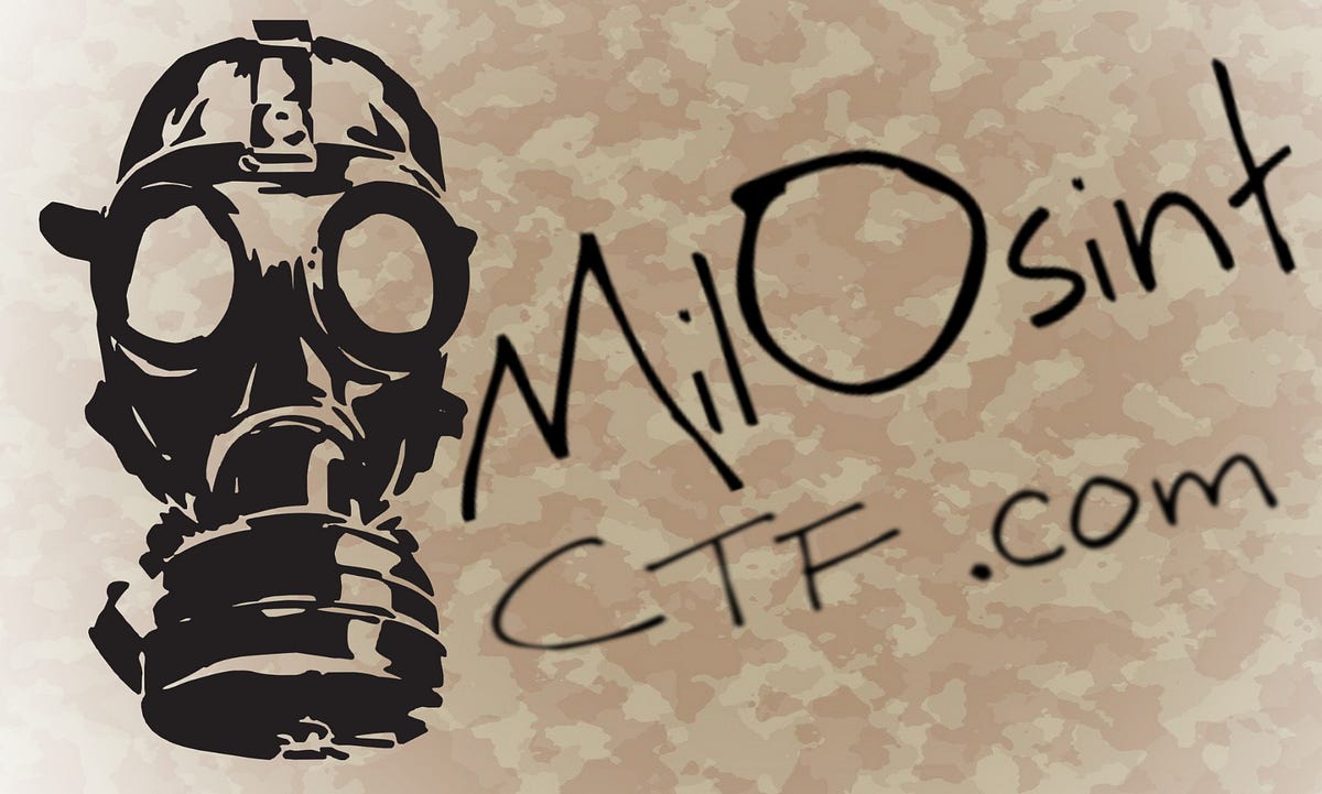MilOsintCTF Writeup. A Military themed OSINT CTF | by VEEXH | The ...