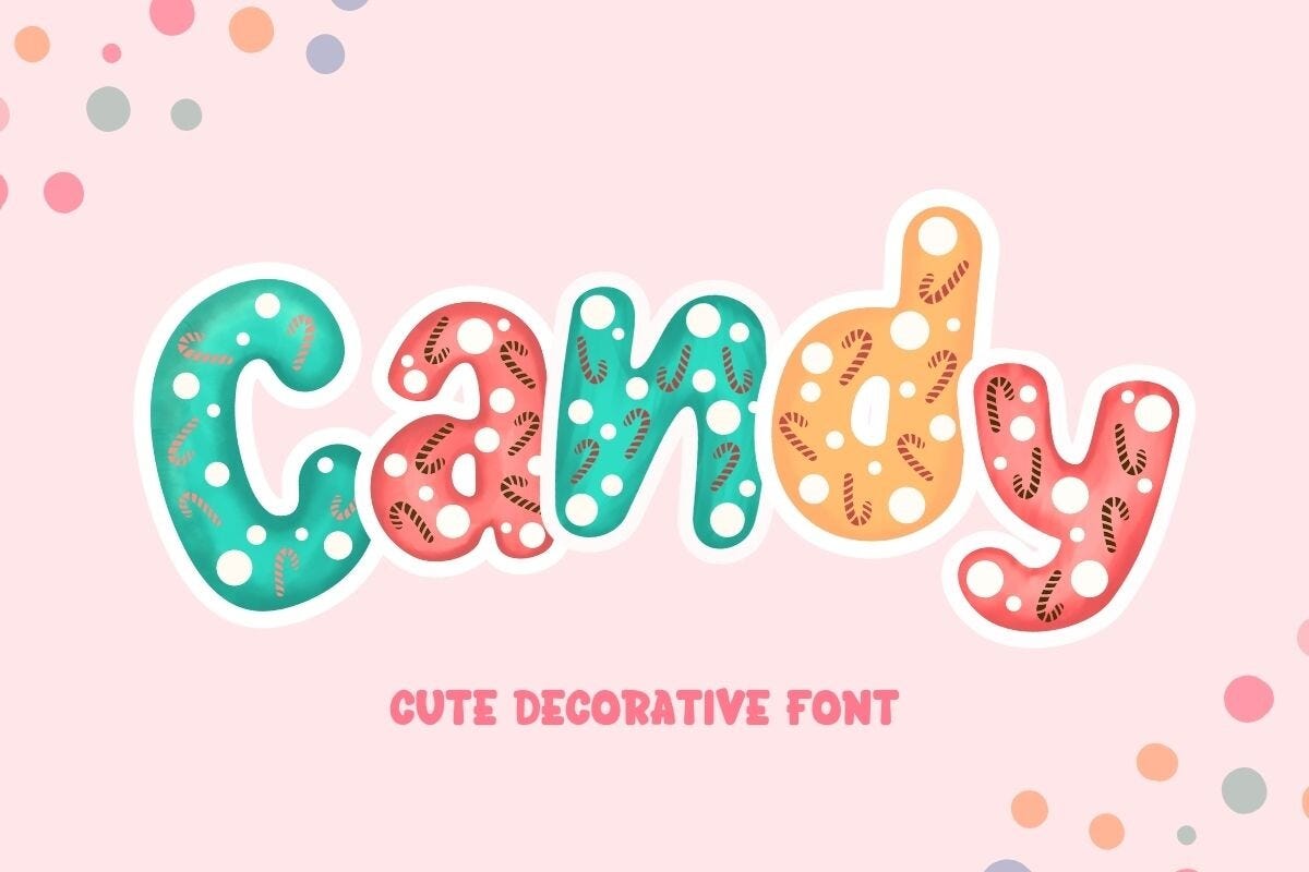 Candy Font - Byteballadeer - Medium
