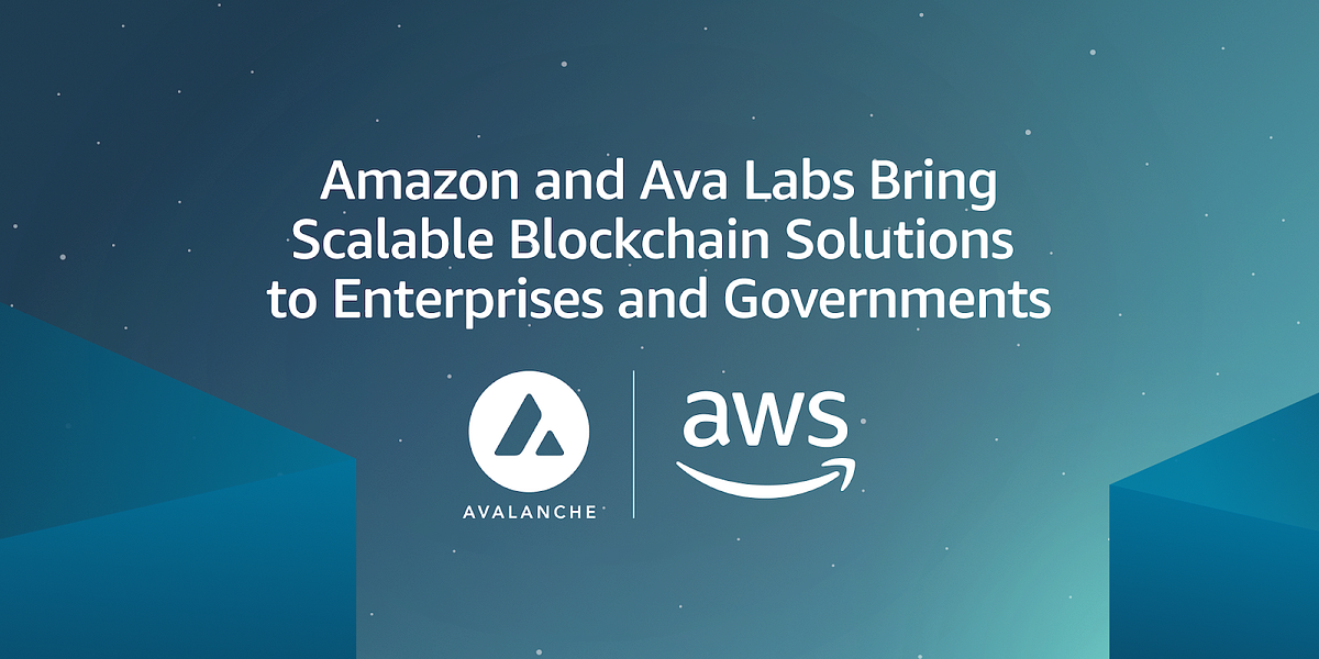 Ava Labs et AWS apportent des solutions blockchain évolutives aux entreprises et aux ...