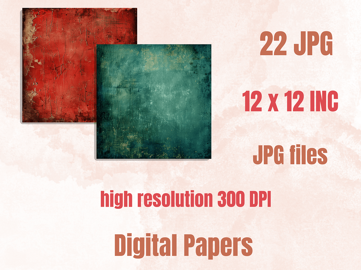Distressed Grunge Textures Paper Pack Free | by Harlequin | Sep, 2024 ...