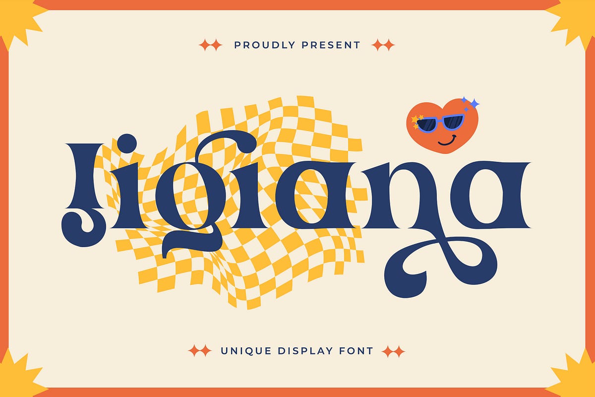 Jigiana Font Free | by Sienaspectra | Medium