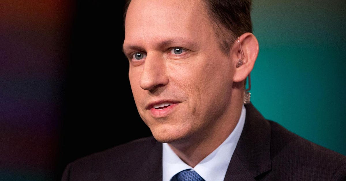 Peter Thiel: You should run from these investing buzzwords ‘as fast as ...