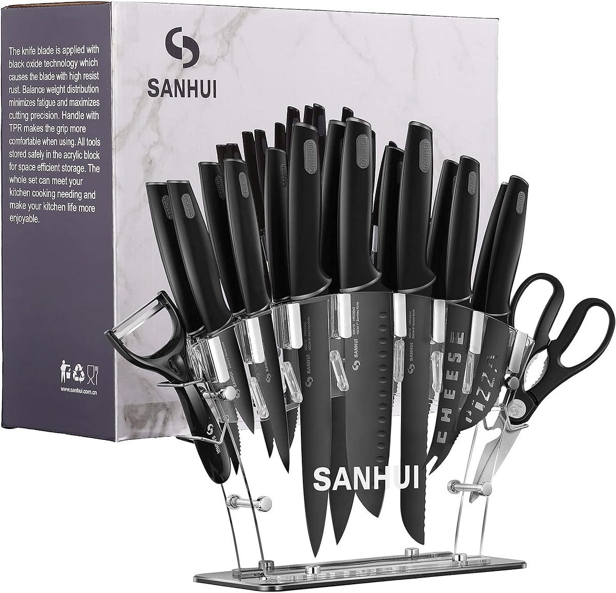 KNIFE SET (pcs-new) 17-Piece Delight — A Review | by Tisha Krout | Sep ...