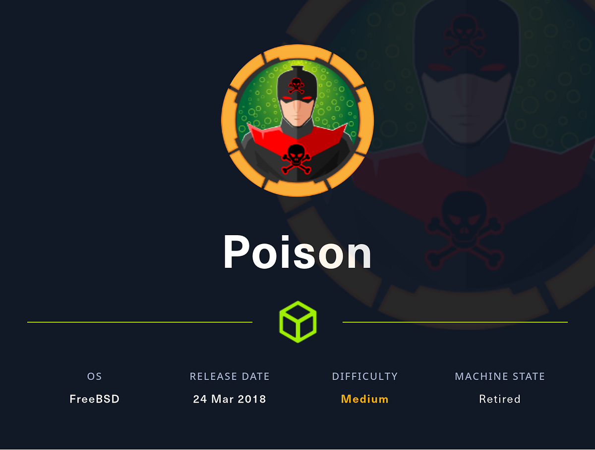 HTB — Poison | 35/100. Hey! Here’s another CTF writeup, this… | by ...