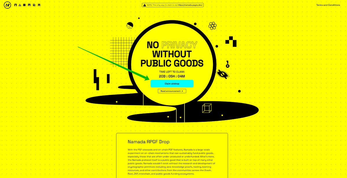 NAMADA $NAM Airdrop Full guide — Claim 200$ Now! - blockchain_brewer ...