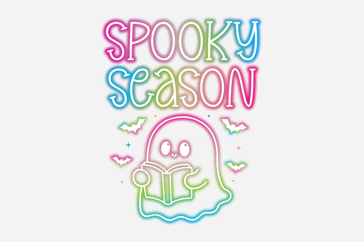 Spooky Season Neon Boo Ghost Png Free | by Subsequent | Sep, 2024 | Medium
