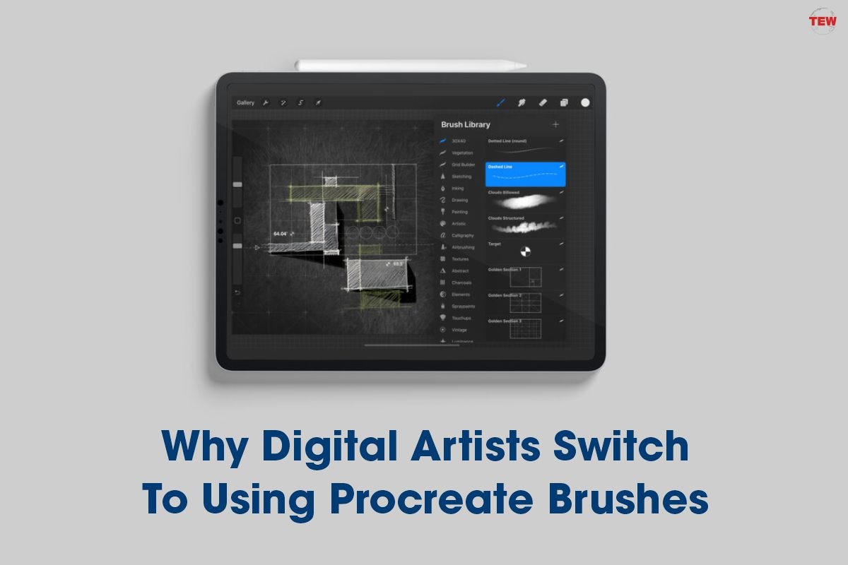 Why Digital Artists Switch To Using Procreate Brushes? | by The ...