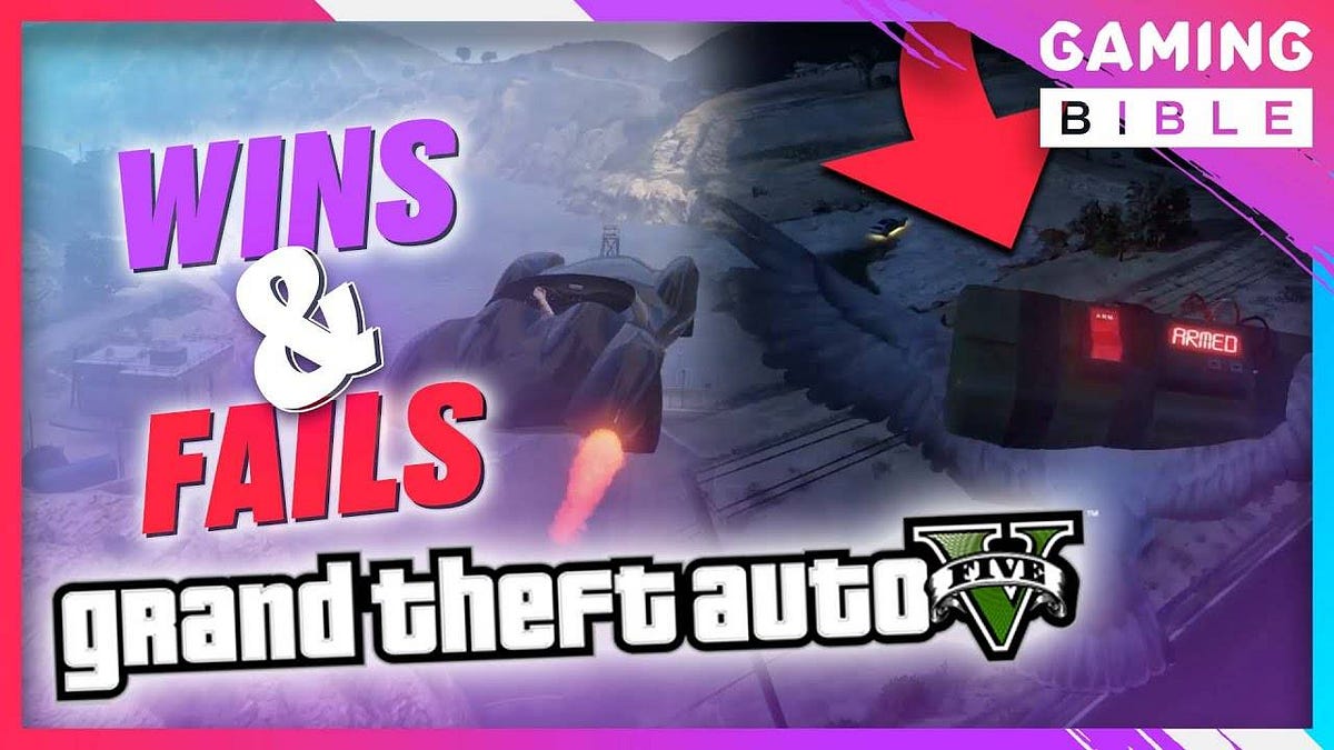 GTA 5 Wins & Fails (GTA V Funny Moments & Epic Plays) | GAMINGbible - Phone and Computer - Medium