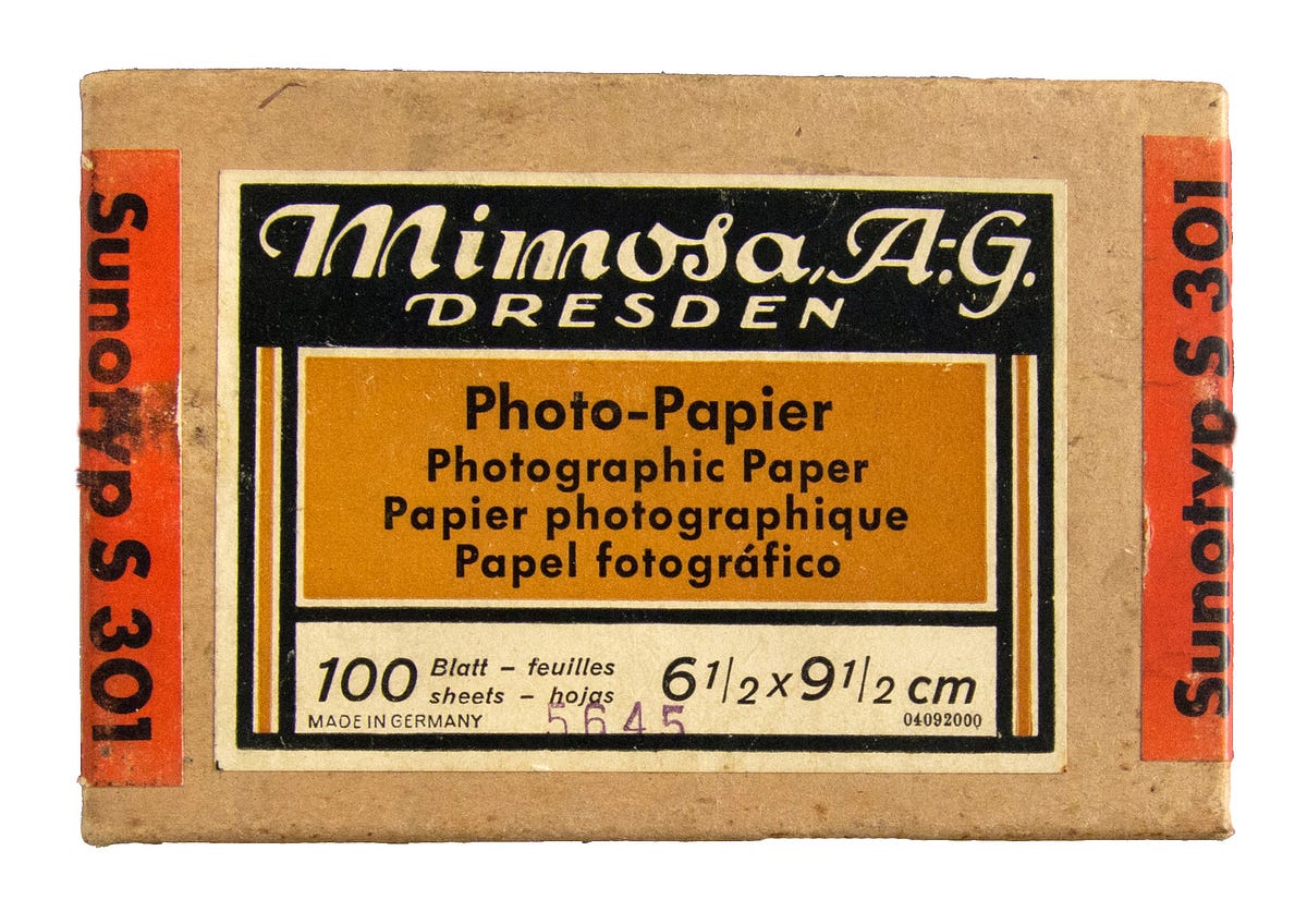 Photographic Materials Production in Germany | by Connor Raney | Babson ...
