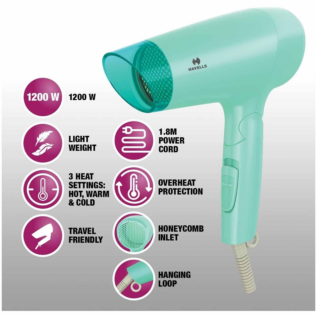 Buy Havells Hair Dryer 1200W at the Best Price Online | by digi deeps ...