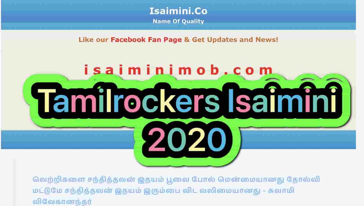 Learn About The Popular Downloading Site: Tamilrockers isaimini. | by ...