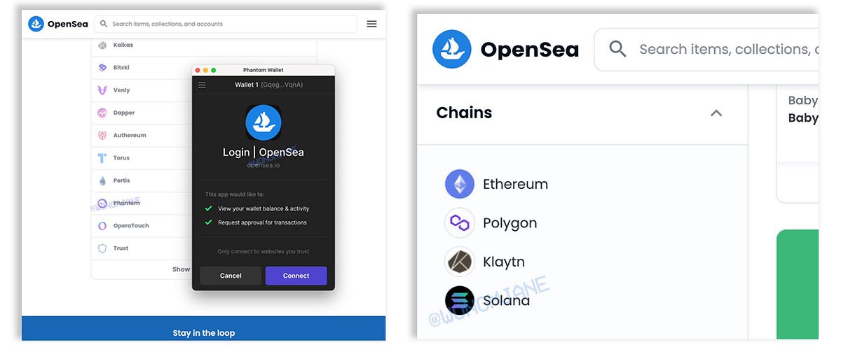 OpenSea Now Supports NFTs Built on Solana Network | by ETELL | Medium