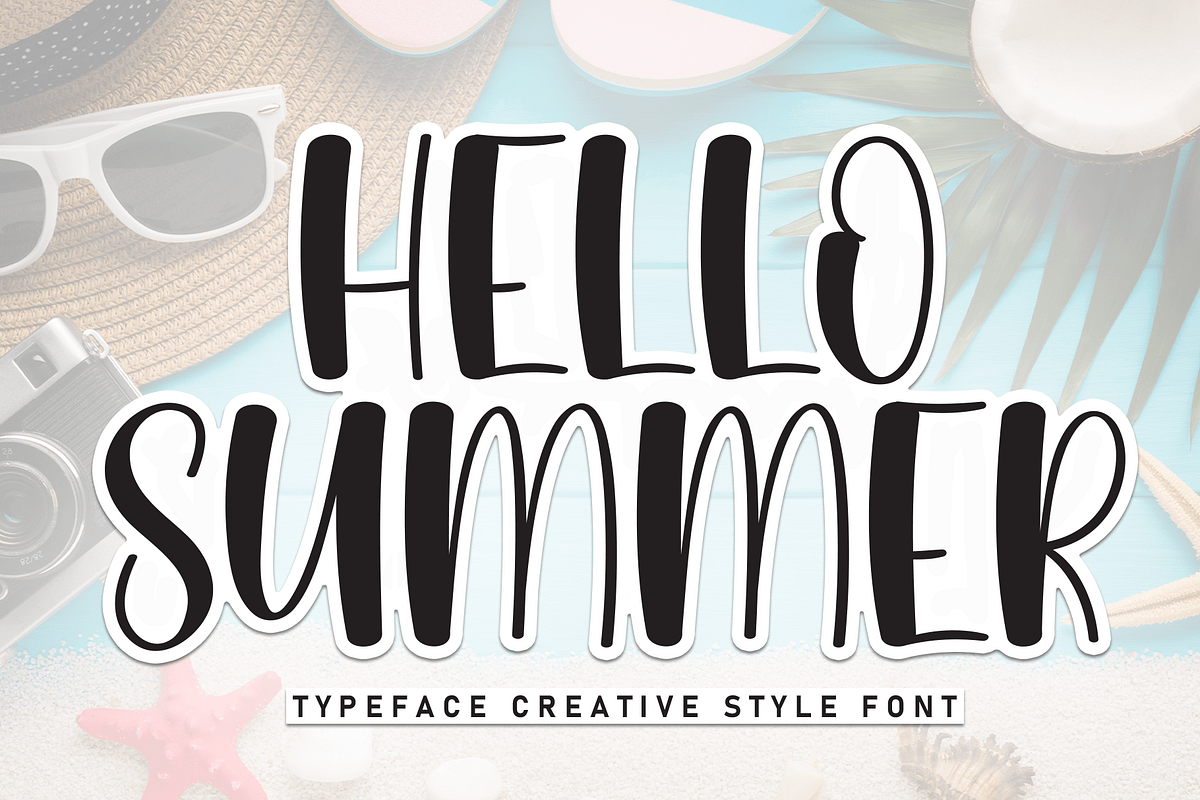 Hello Summer Font - Mindmason - Medium